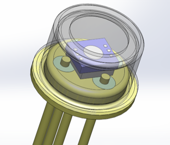 AGM 2D MEMS Chip in TO46 Header - AG Microsystems : AG Microsystems
